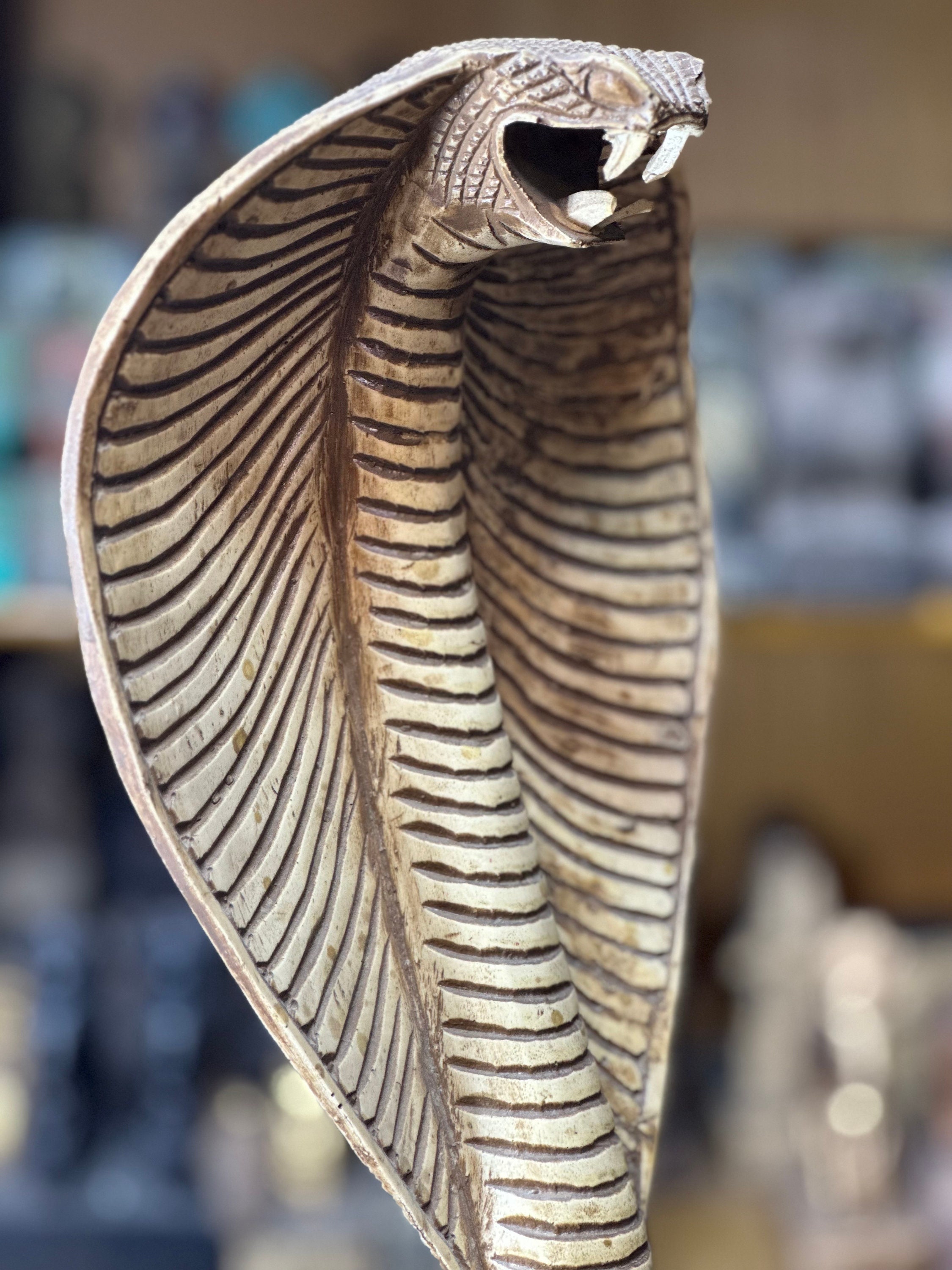 Uraeus Cobra Statue One of the Most Important Protection - Etsy