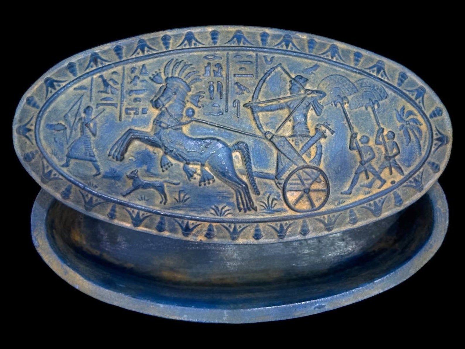 An Egyptian Box Inscribed With Pharaonic Inscriptions-antiques-replica ...