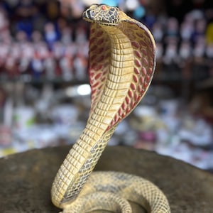Egyptian Uraeus Cobra Statue, One of the Most Important Protection ...