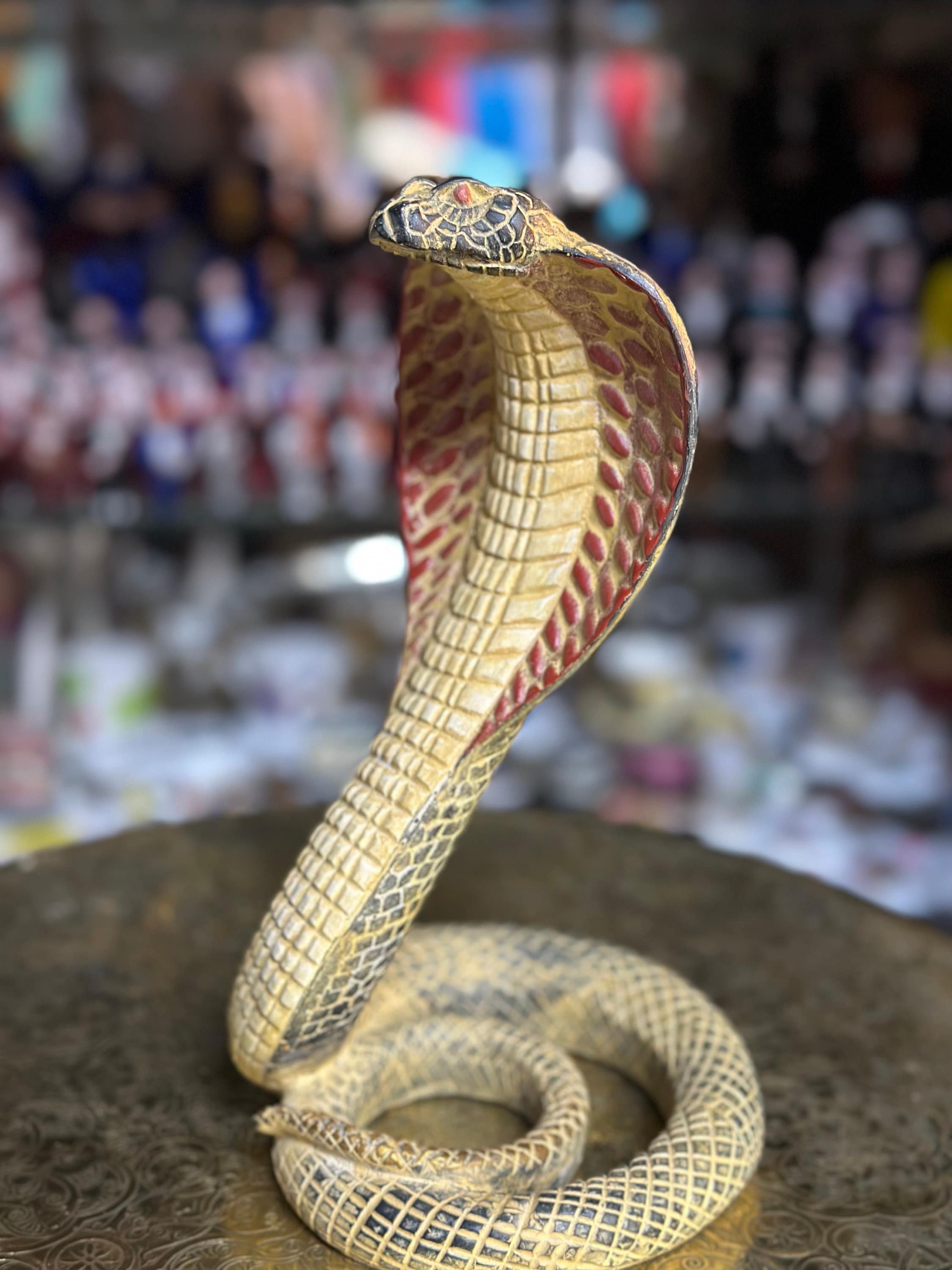 Egyptian Uraeus Cobra Statue, One of the Most Important Protection ...