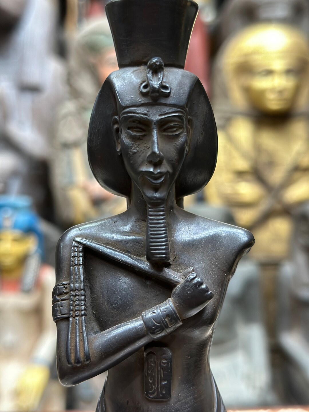 Akhenaten Egyptian Kings Marvelous Statue Egyptian Pharaoh Ancient ...