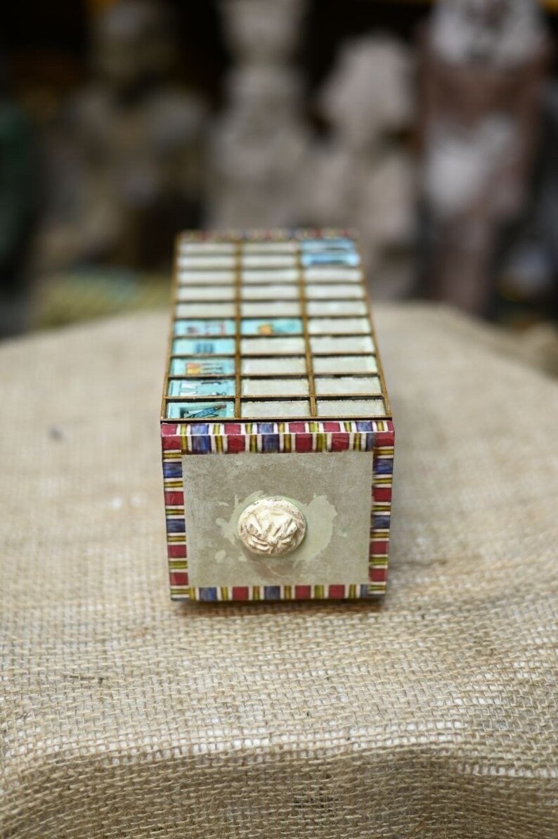 Antique Senet Game-egyptian Games-egyptian Unique Senet Game Board ...