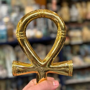 Golden Egyptian Key of Life/symbol of Long Life-good Life-egyptian ...