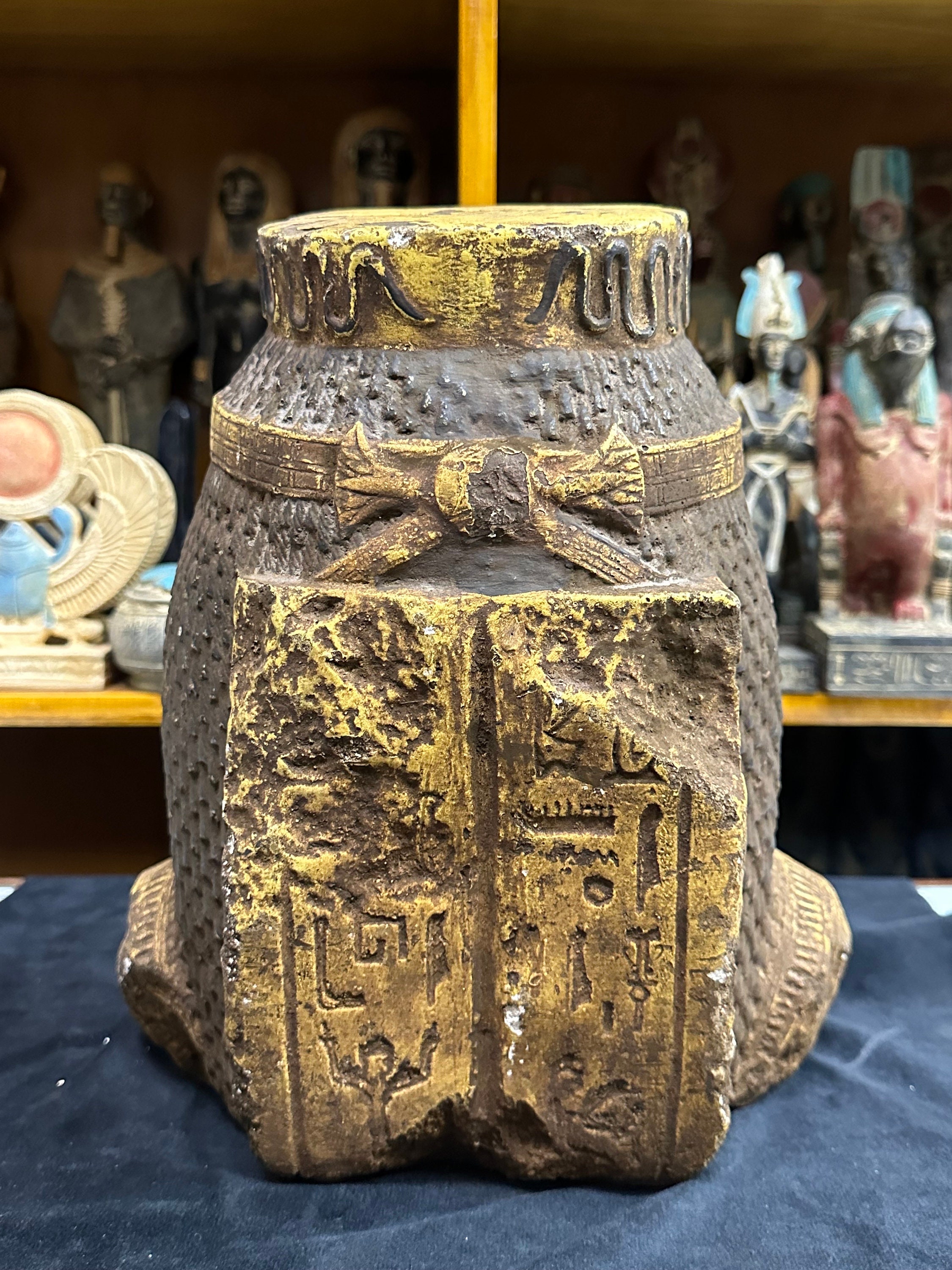 Queen Ti Limestone Sculpture, Egyptian Antique Replica - Etsy