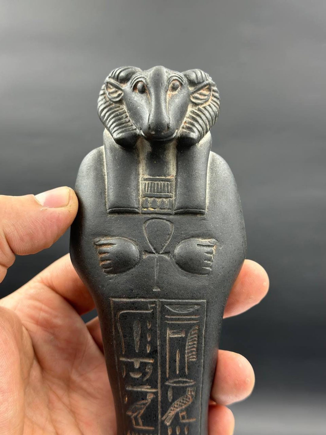 Ancient Egyptian Ram God of Creation, Egyptian God Khnum Statue. - Etsy