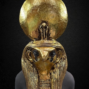 RA -egyptian Statue of the God RA the Principal, Egyptian God in the ...