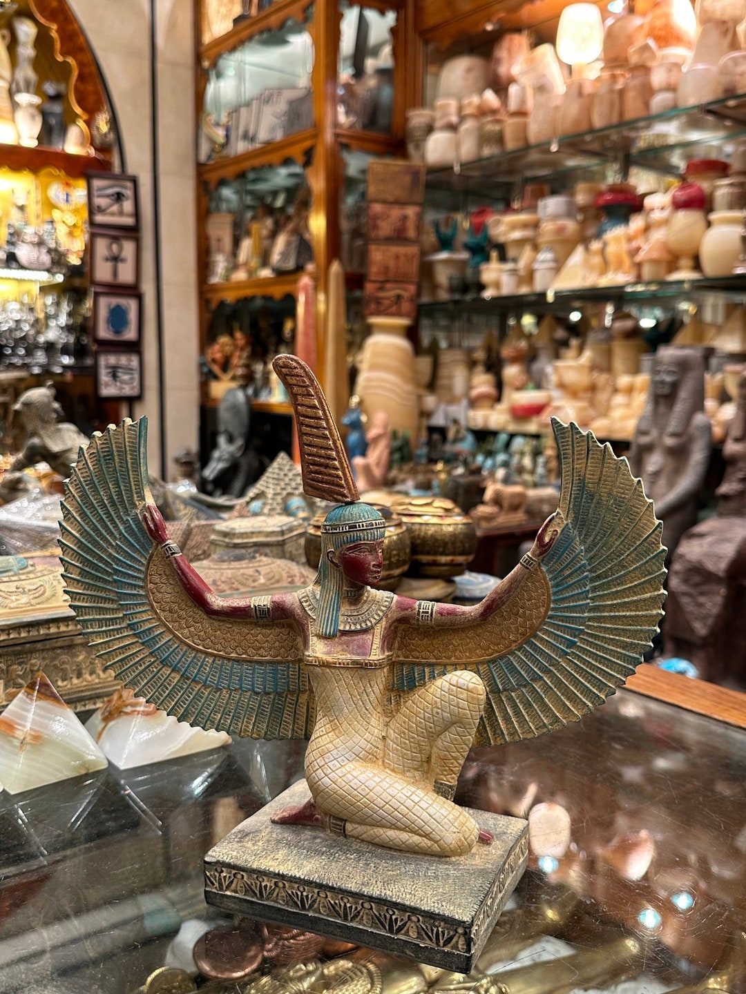 Goddess Maat Statue – Egyptian Deity of Truth and Justice - Etsy