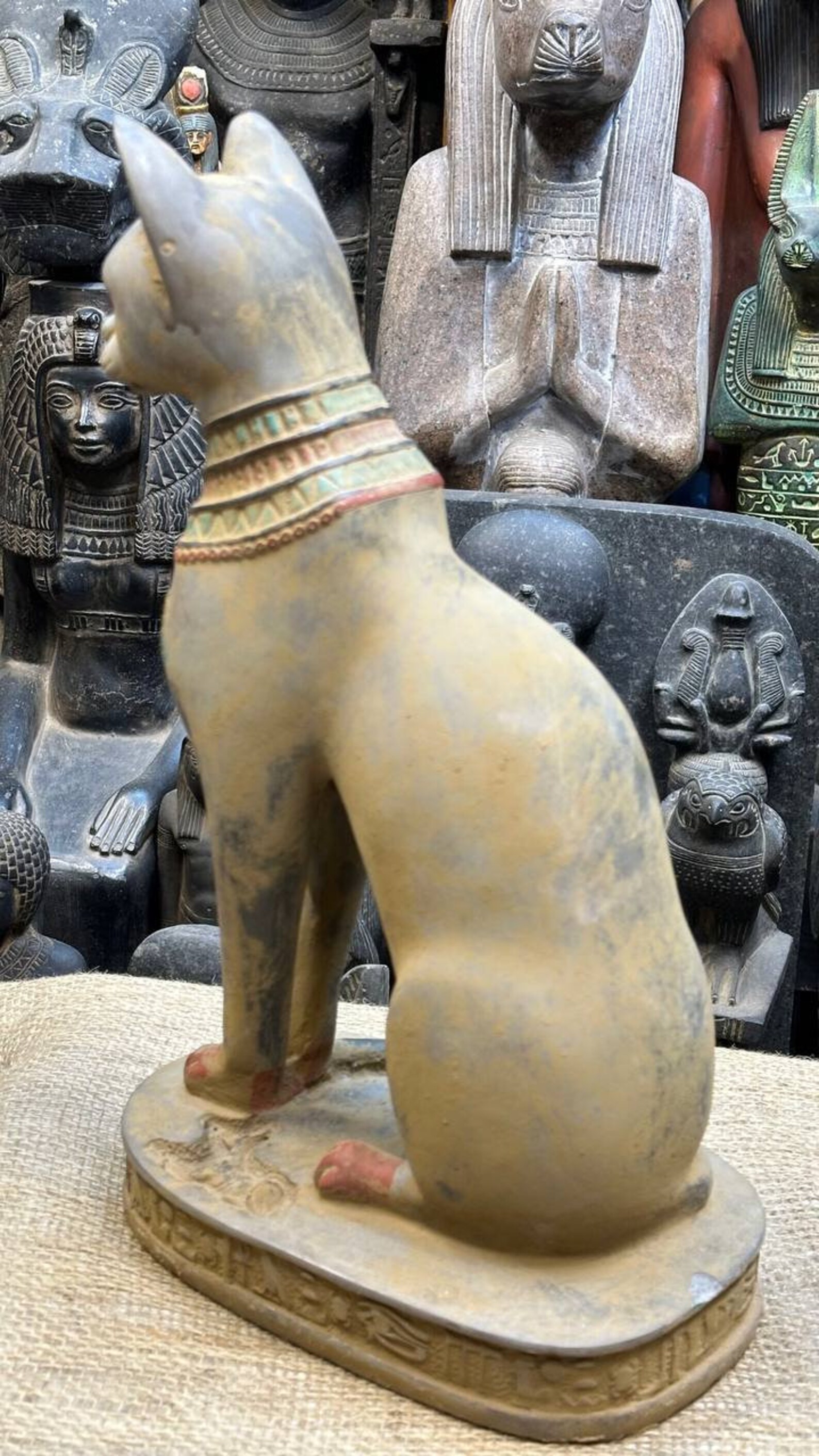 Pretty Bastet Statue-egyptian Pharaonic Statues-goddess of the Home ...