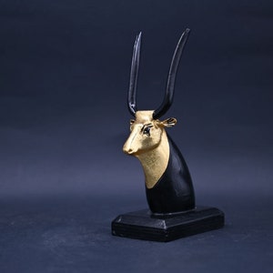 Egyptian Goddess Hathor Cow Form and Faithful Face, Egyptian Hathor ...