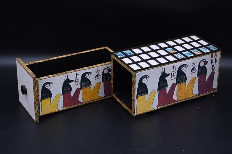 Senet Game-ancient Egyptian Games-egyptian Senet Game Board -king ...