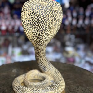 Handmade Egyptian Uraeus Cobra Statue, Wadjet Serpent Goddess - Etsy