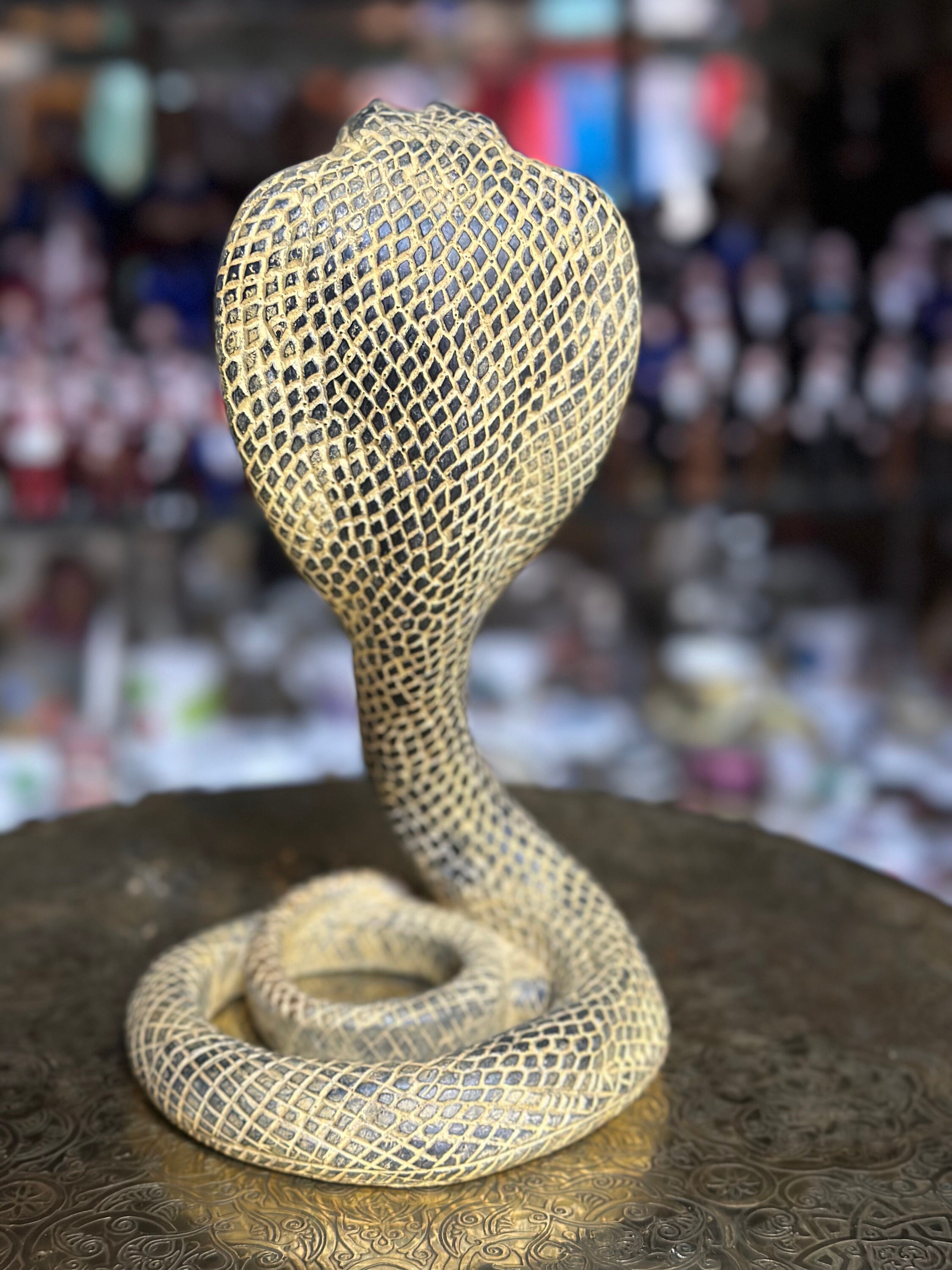 Egyptian Uraeus Cobra Statue, One of the Most Important Protection ...