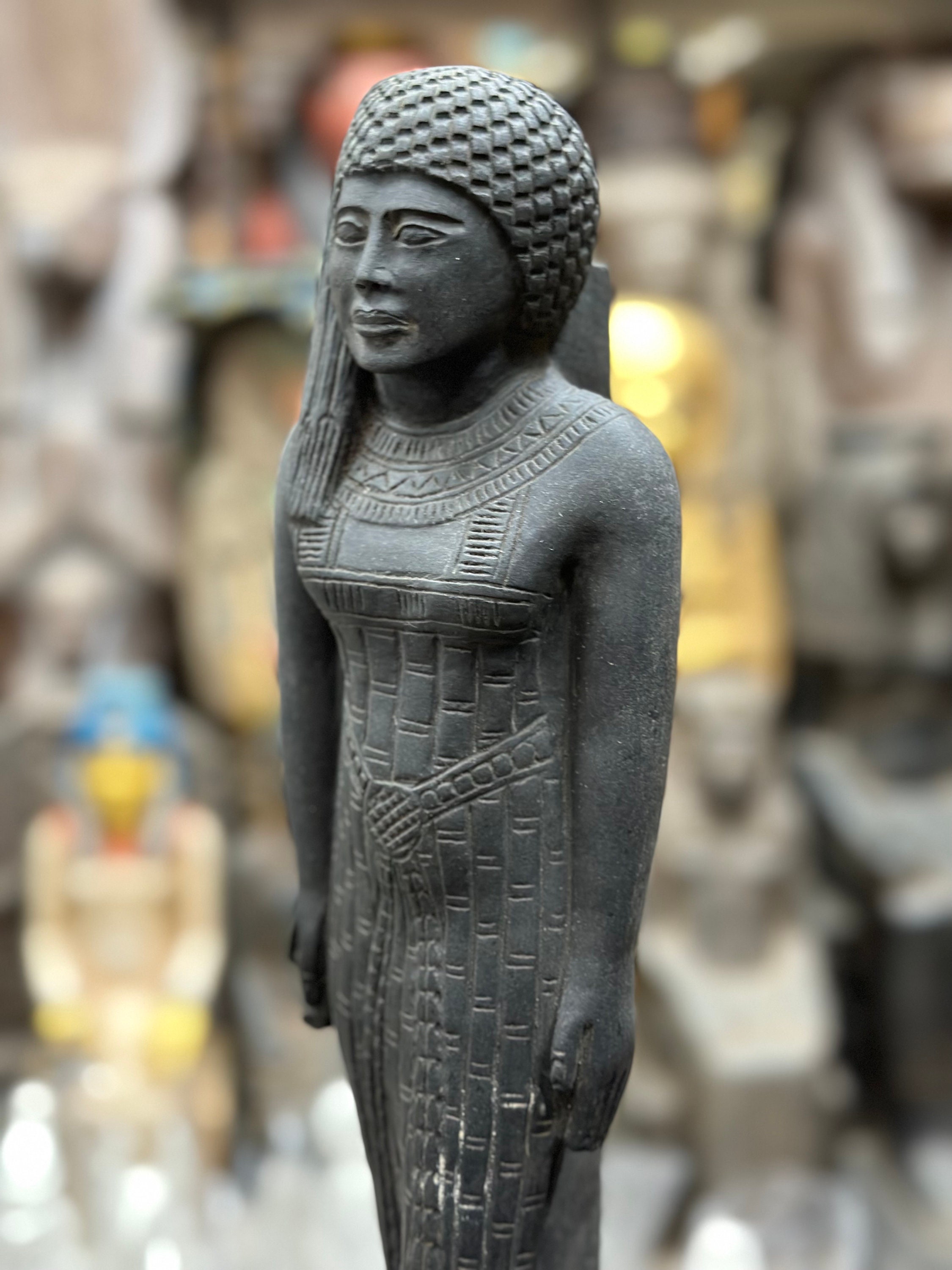 Pretty Statue of the Egyptian Queen Ankhesenamun-the Great - Etsy