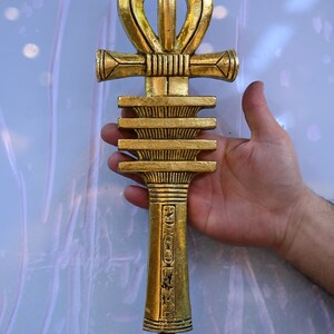 Excellent Djed Scepter Piece-key of Life-symbol of Strength ...