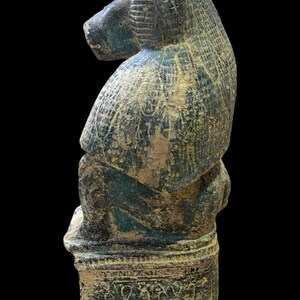 Thoth Baboon Statue God of Wisdom, Writing and Moon Replica Egyptian ...