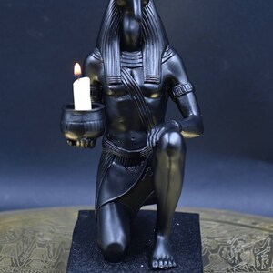 Ancient Egyptian Ibis God of Wisdom Thoth, God Thoth Candle Holder Statue. - Etsy