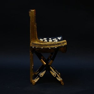 Ceremonial Chair of King Tutankhamun /throne of the King Tutankhamun ...
