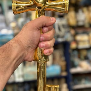 Golden Egyptian Key of Life/symbol of Long Life-good Life-egyptian ...