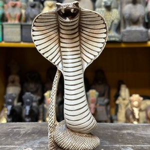 Cobra Statue, One of the Most Important Protection Deities in Egypt ...