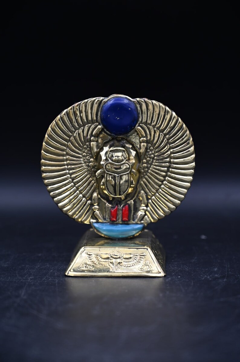 Scarab - Egyptian Beetle - Replica-egyptian Statue - Egyptian Handmade ...