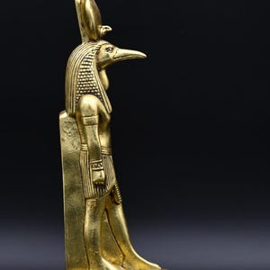 Amazing Thoth Statue God Thoth the Master of the Sacred Word and the ...