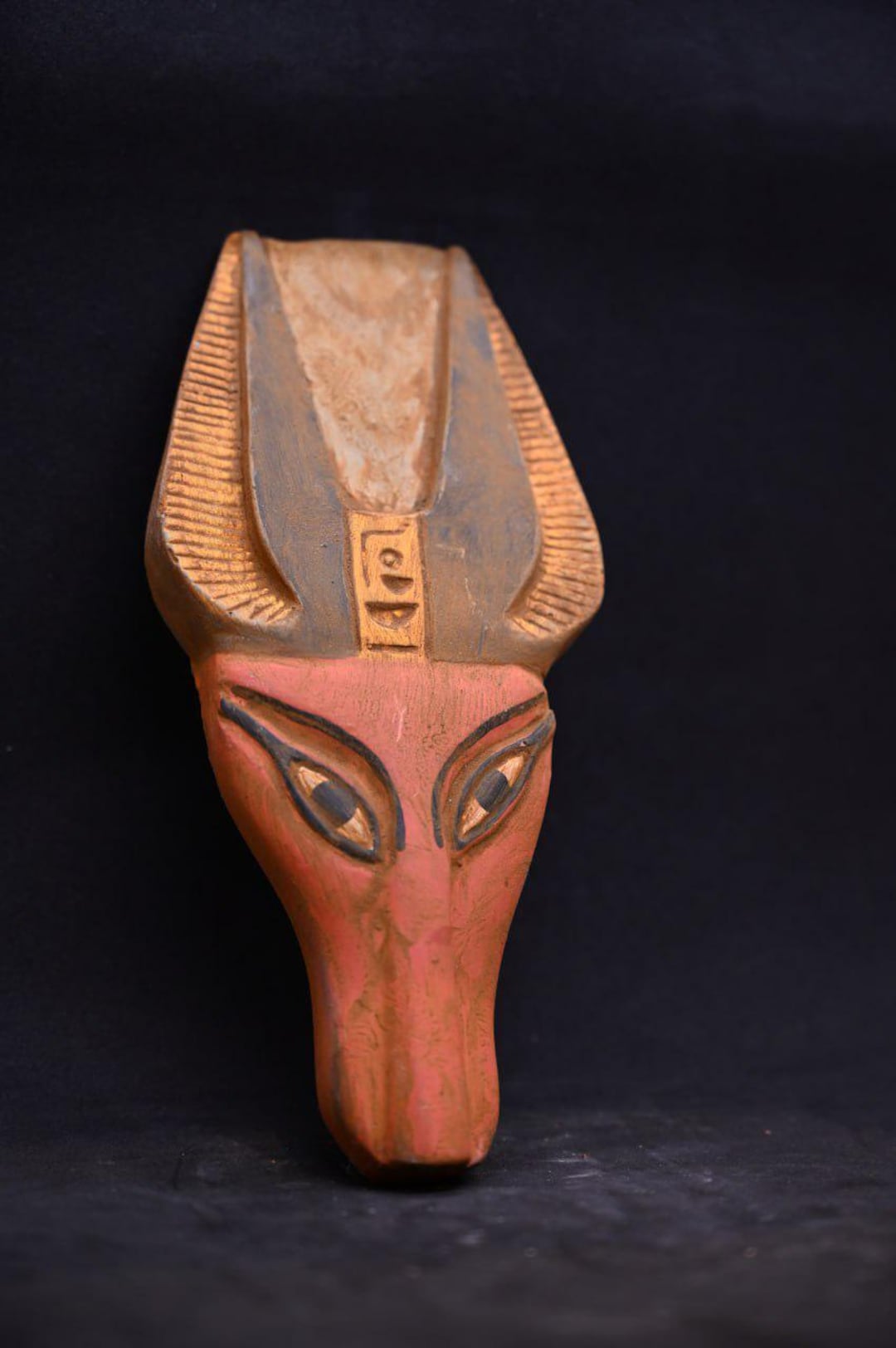 Seth-ägyptische Statue für Set-Gott der Wüste und der Stürme-alte ...