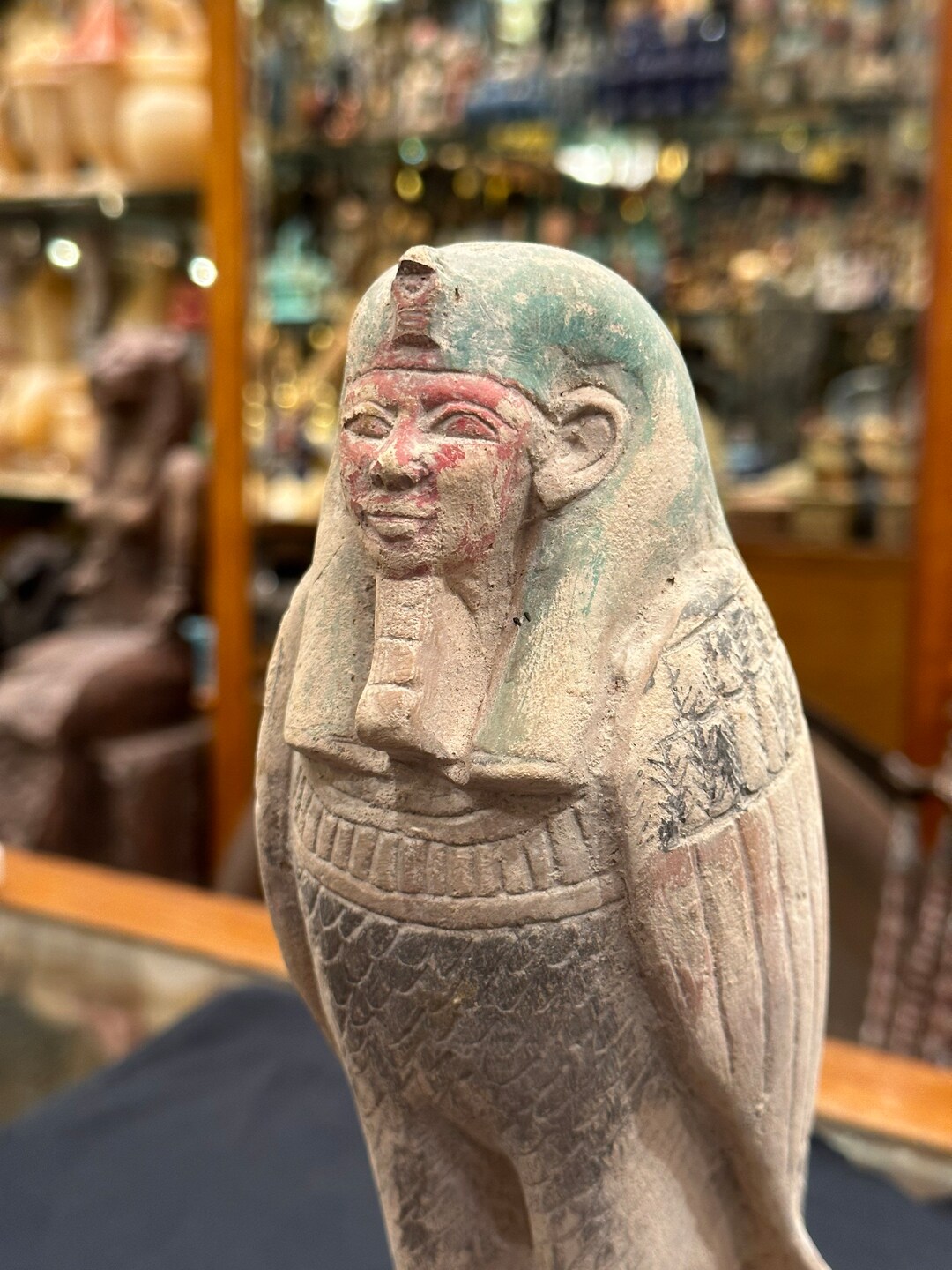 Goddess Ba-fabulous Statue of the One Present the Soul of the Human-a ...
