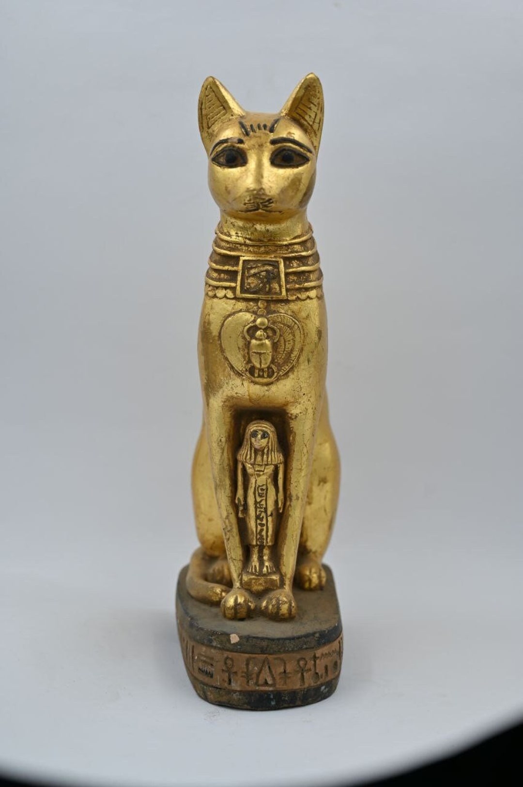 Ancient Egyptian Cat Goddess Bastet Statue - Etsy