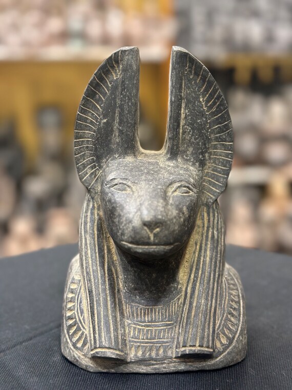 Ancient Egyptian God Anubis Face