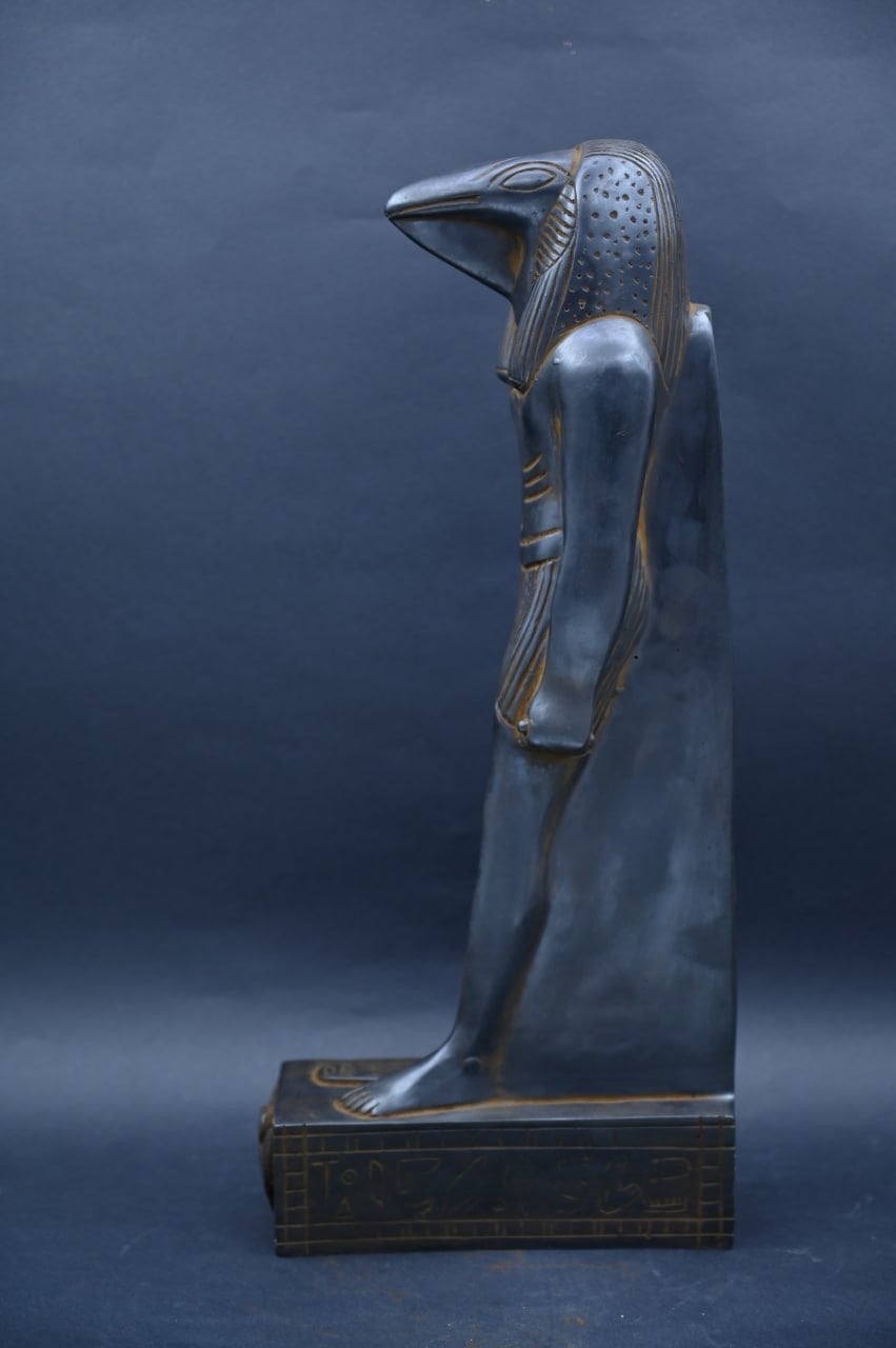 Egyptian God Thoth Ibis Statue, Ancient Wisdom Decor - Etsy