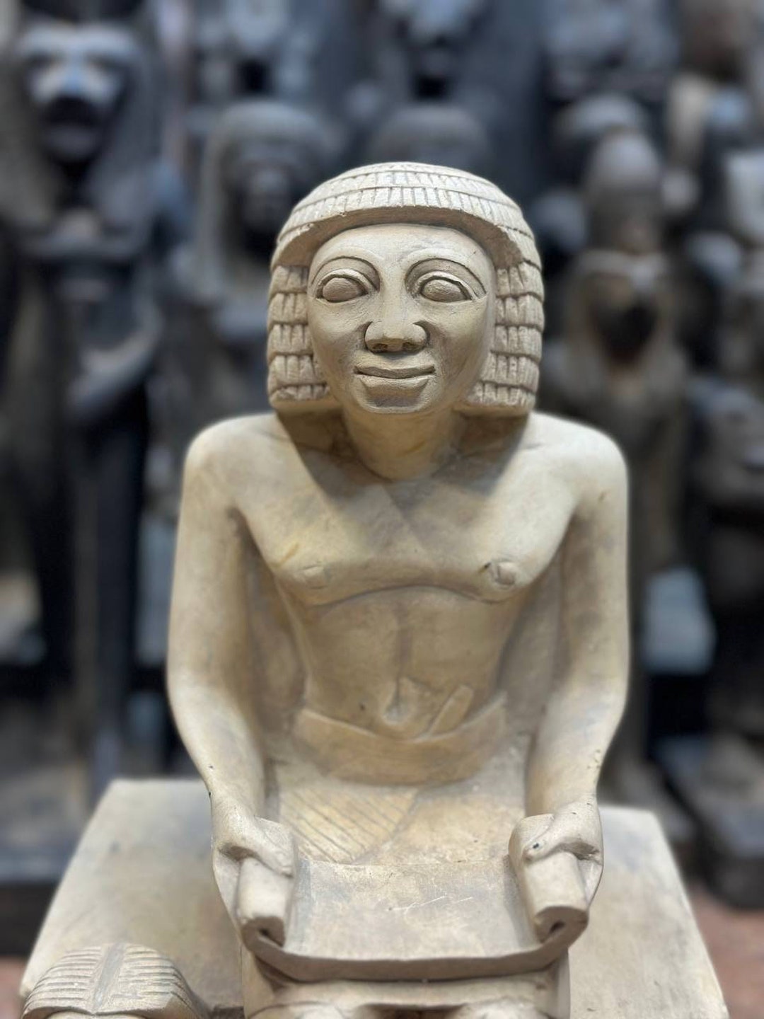 Egyptian Scribe Amazing Statue for the Ancient Egyptian Writer ...