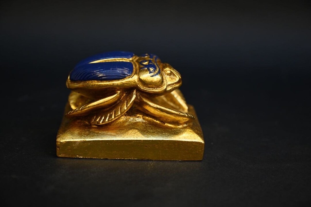 Beautiful Scarab-symbol of Good Luck Egyptian Hand Made-antique-home ...