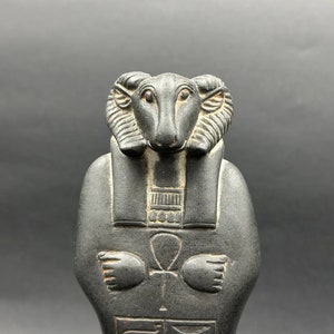 Ancient Egyptian Ram God of Creation, Egyptian God Khnum Statue. - Etsy