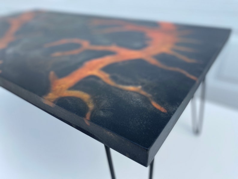 Epoxy Lava Table - Etsy