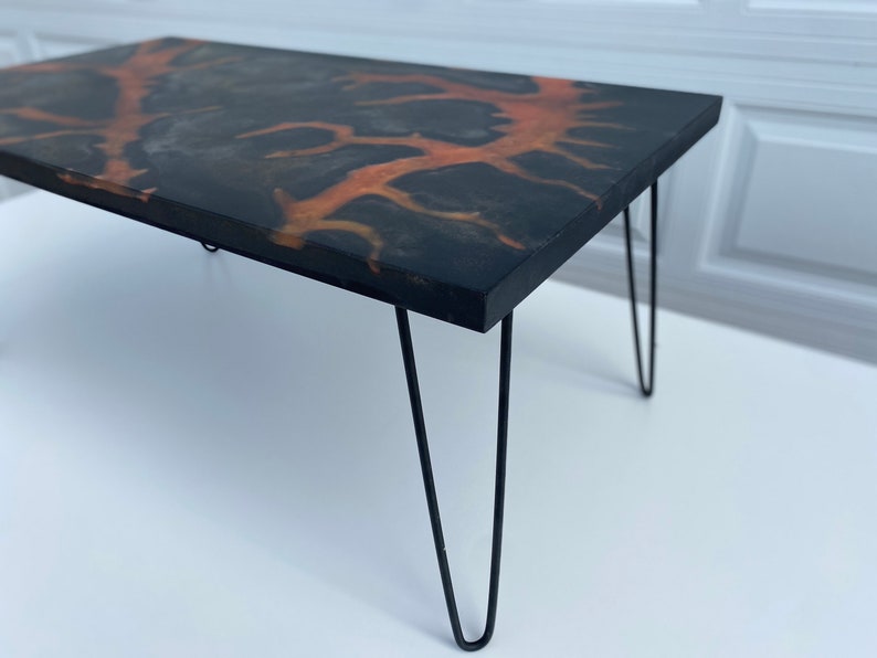 Epoxy Lava Table - Etsy