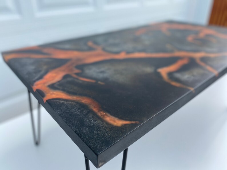 Epoxy Lava Table - Etsy