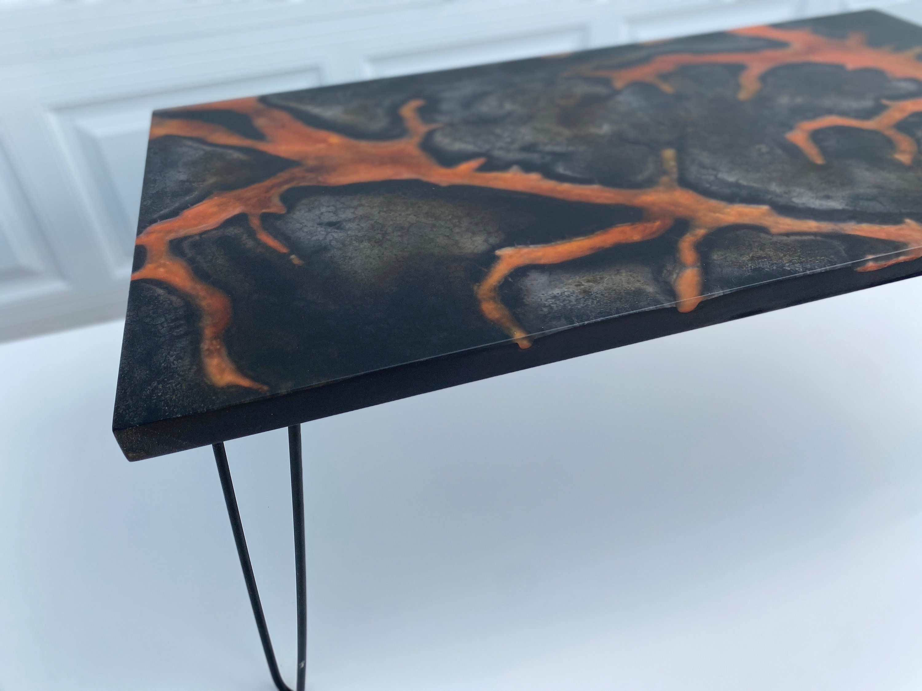 Epoxy Lava Table - Etsy