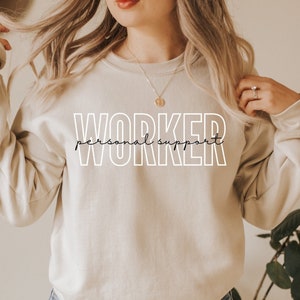 Personal Support Worker Sweater, PSW Sweatshirt, Personal Support ...