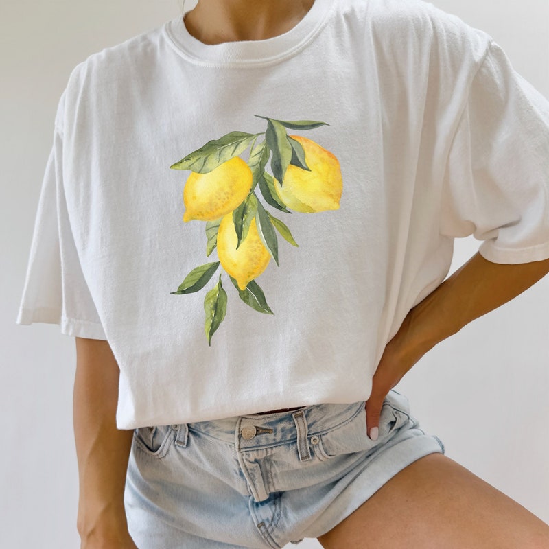 Lemon Shirt - Etsy