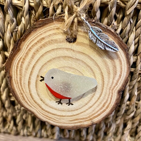 Robin Pebble Art - Etsy UK