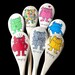 Set of 7 Colour Monster Story Spoons - Etsy UK