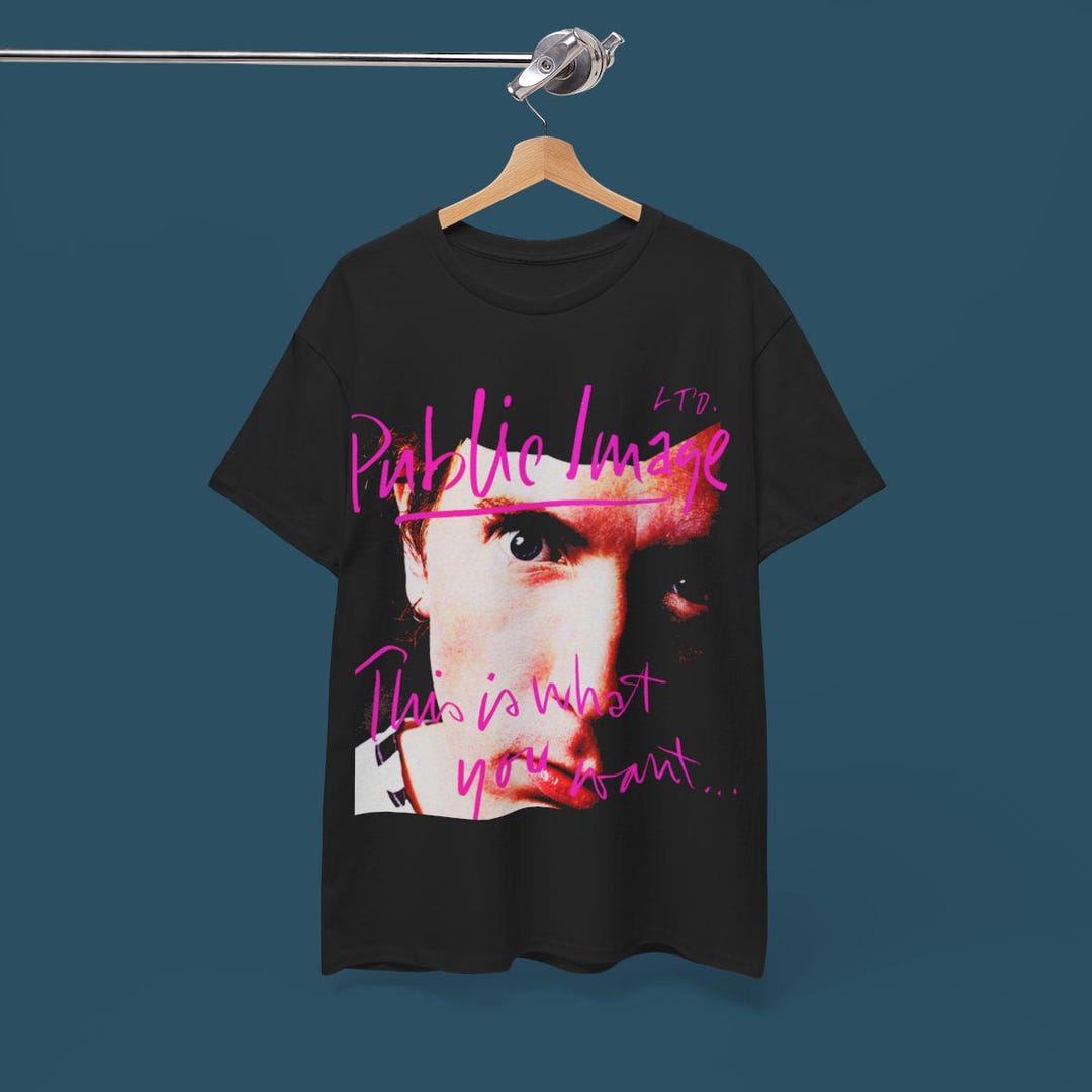 Public Image Limited T-shirt – PIL Post Punk Rock Tee - Etsy