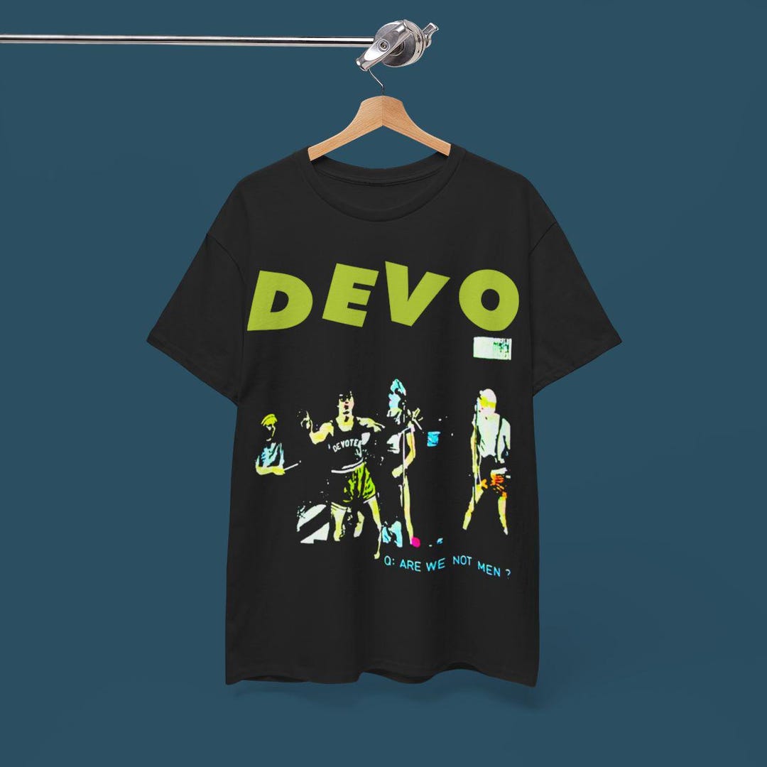 Devo T-shirt - New Wave Post Punk Tee - 80s Music No Wave - Etsy