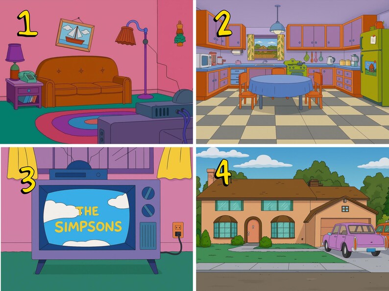 Custom Photo to Simpsons Scene | Custom Yellow Cartoon Portrait | Turn ...