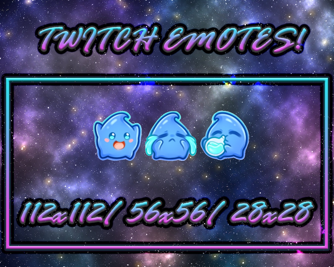 Twitch Emotes - Star - Three Emotes - Etsy