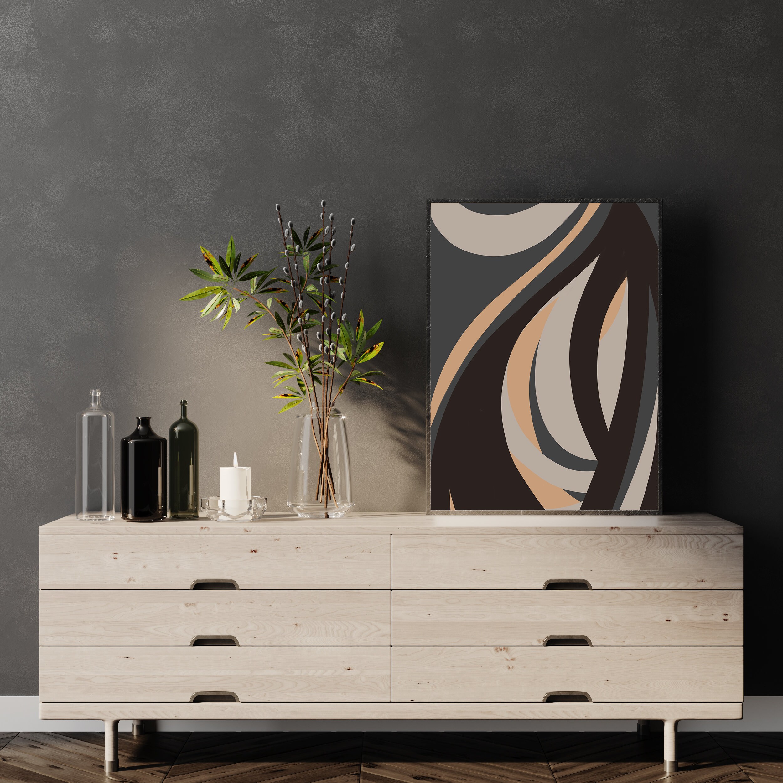 Digital Art to Print.Minimalist Art. Abstract Art | Etsy