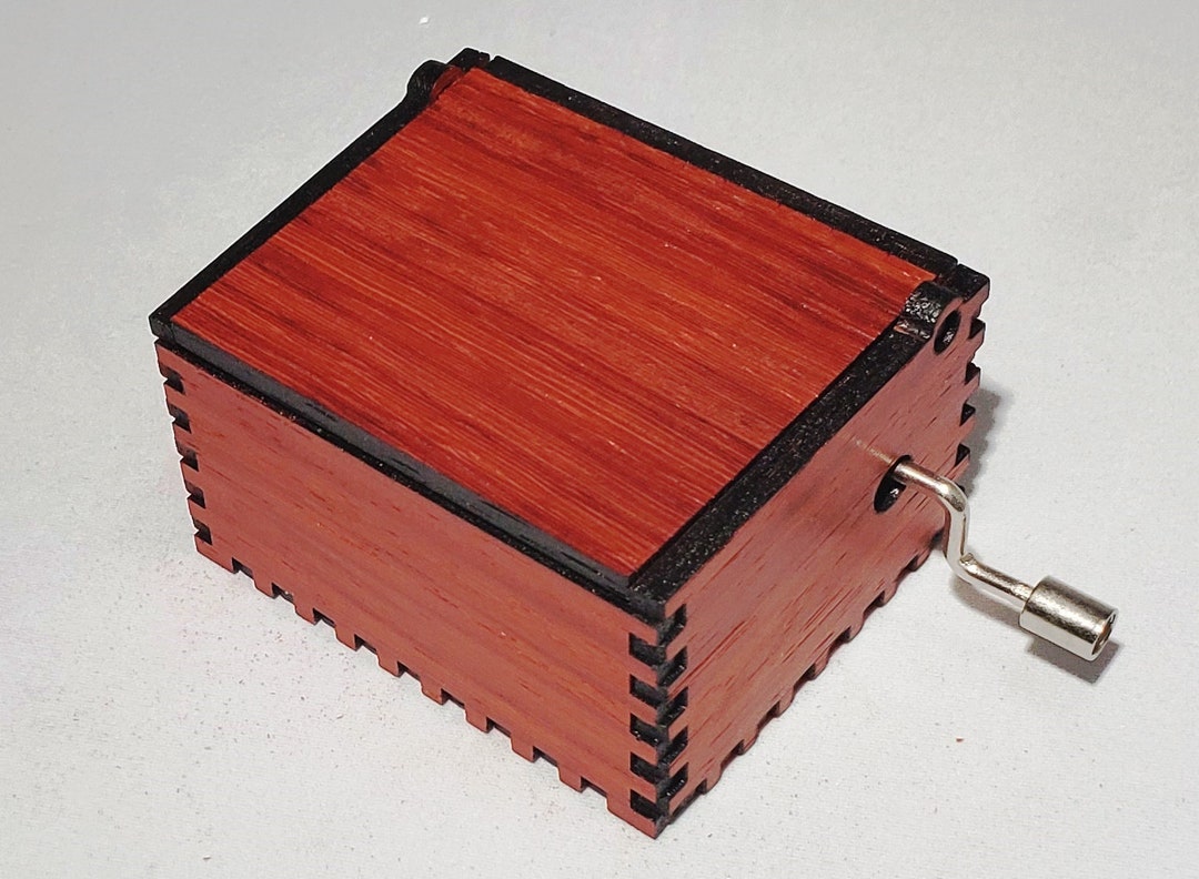 Wood Badge Musicbox - "back to Gilwell", Non Engraved African Paduak ...