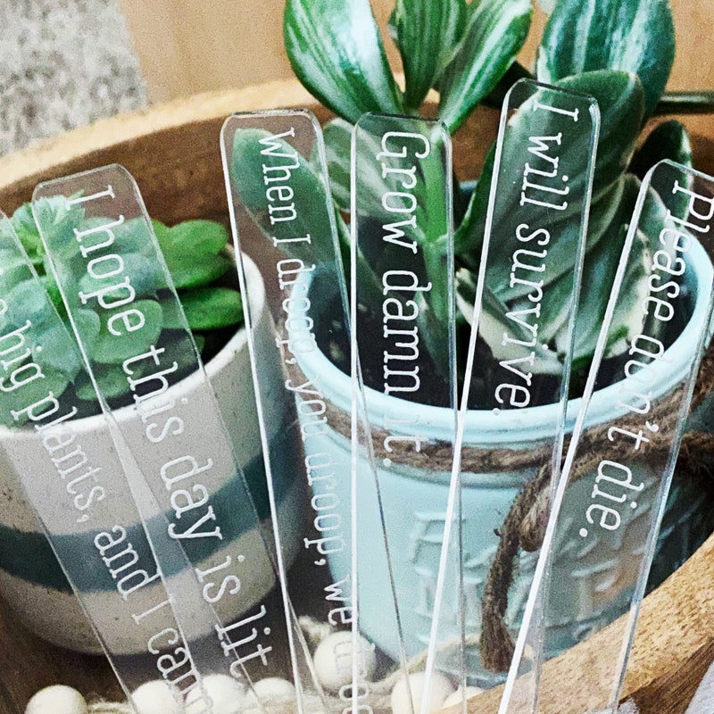 Plant Labels - Etsy