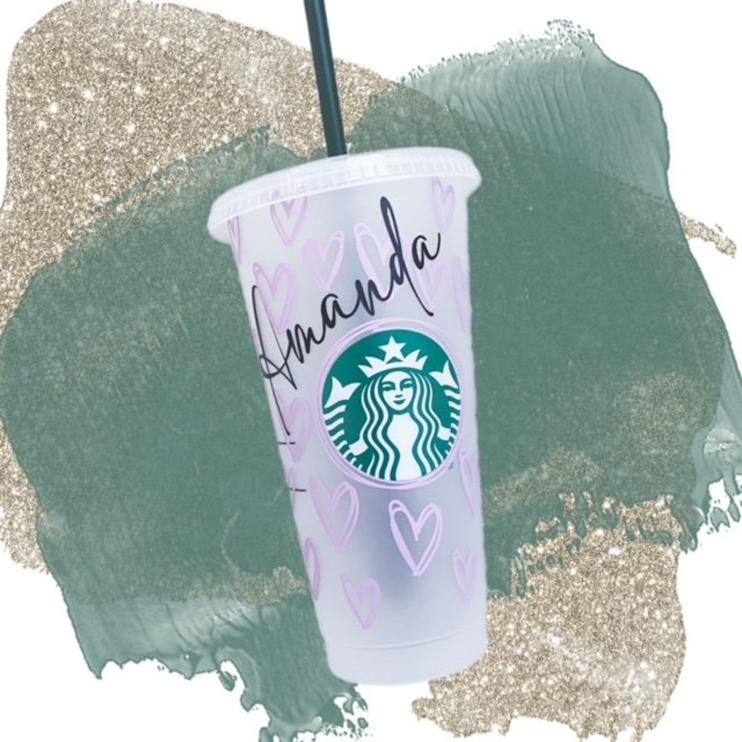 Starbucks Cold Cups Hearts Starbucks Cold Cup & Starbucks Hot Cup ...