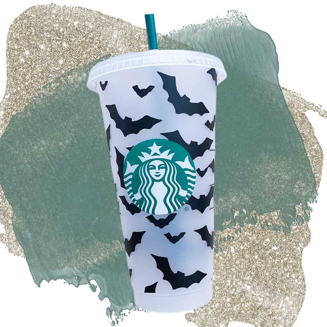 Starbucks Bat Cold Cup With Straw or Hot Cup Wrap Starbucks Tumbler New ...